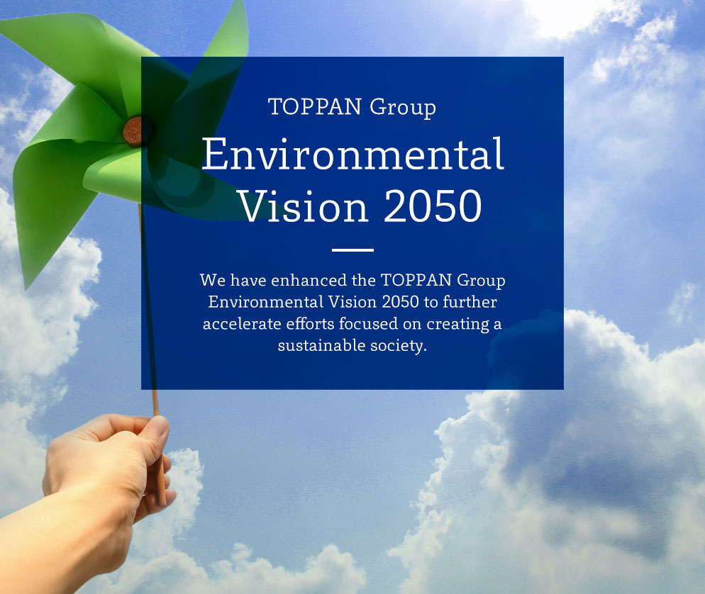 SUSTAINABILITY | TOPPAN Holdings Inc.