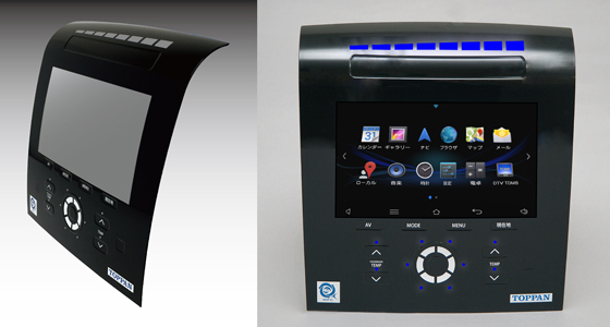 Toppan Printing develops 3D copper touch panel module for automotive ...